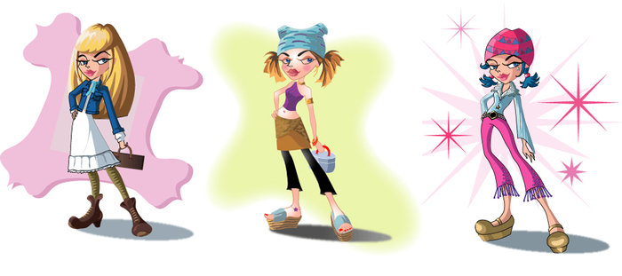 Doll Concept, Character Designs by Sonya Park at Coroflot.com