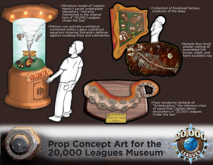 5 Wits, Interactive Environmental Design by Ben Gould at Coroflot.com