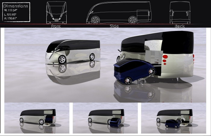 Portfolio- Designing a aerodynamic RV by David Zaiter at Coroflot.com