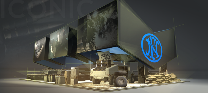 FN America Exhibit: Shot Show 2016 by Daniel Rutkowski at Coroflot.com