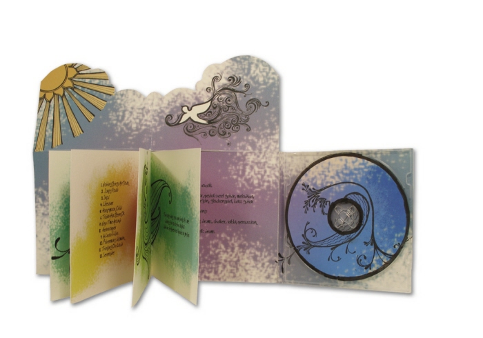An upload by Emma Hayes on Coroflot: to the project Illustrated CD Package