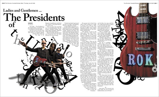 Tabloid & Magazine Spreads by Taylor Loran at Coroflot.com
