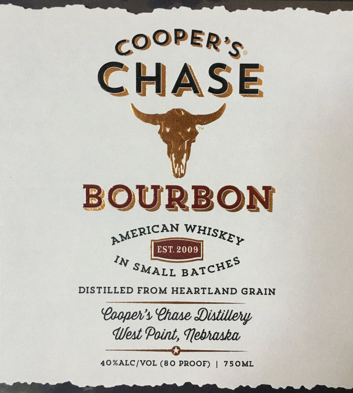 Cooper's Chase Distillery vodka and bourbon labels by Diane Benjamin at ...