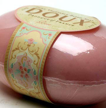Doux French Soaps packaging by Diane Benjamin at Coroflot.com