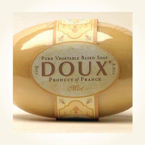 Doux French Soaps packaging by Diane Benjamin at Coroflot.com