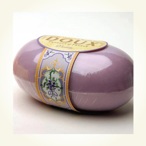 Doux French Soaps packaging by Diane Benjamin at Coroflot.com