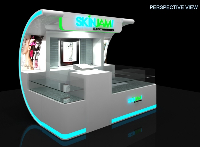 kiosk booth design by Juanario Rejuso at Coroflot.com
