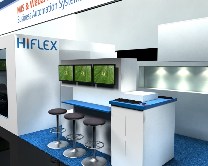 Custom Booth Design by Rachelle Calkins at Coroflot.com