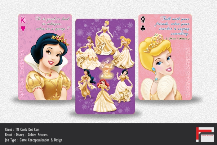 Disney Card Games by Tejendra Raval at Coroflot.com