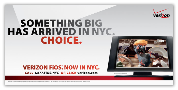 Print Production: Verizon (OOH) by Ricardo Cordoba at Coroflot.com