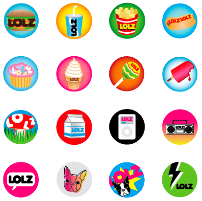 Identity Design - LOLZ by Helen Shih at Coroflot.com