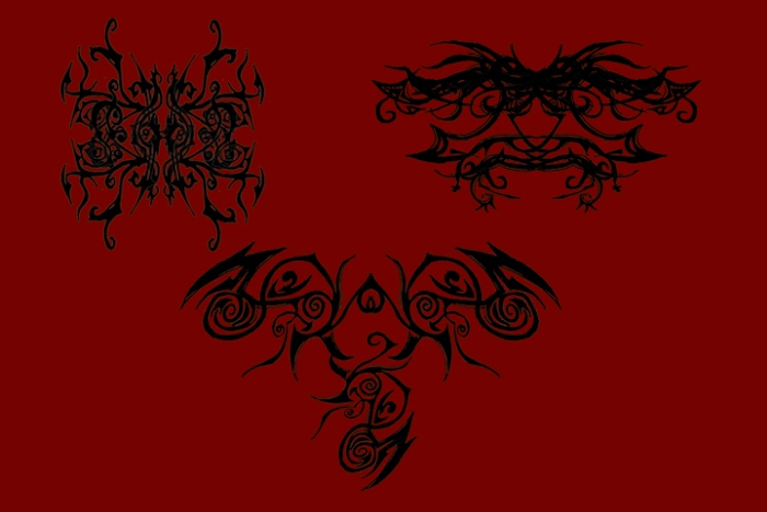 Tribal Ink Drawing by Maize Newby at Coroflot.com