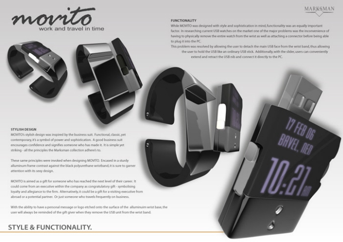 USB Watch by T C at Coroflot.com