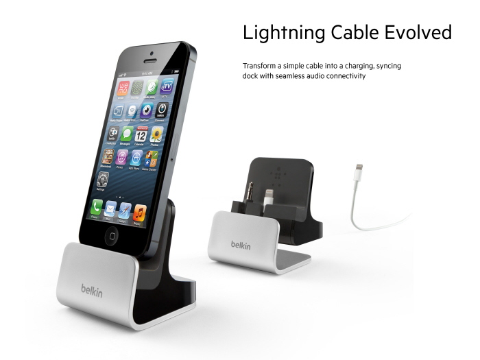 Lightning Cable Dock by Avery Holleman at Coroflot.com