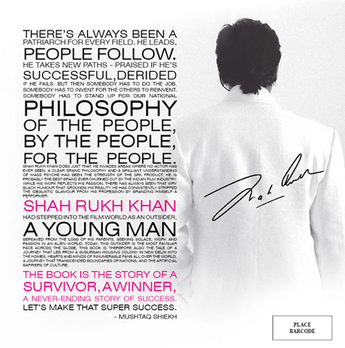 SRK Book Design by Jignessh Pancholi at Coroflot.com