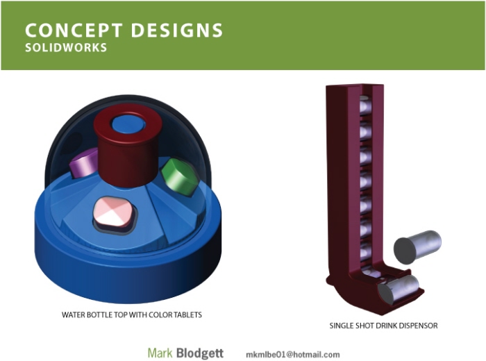 3D CAD CONSUMER PRODUCT CONCEPTS by Mark Blodgett at Coroflot.com