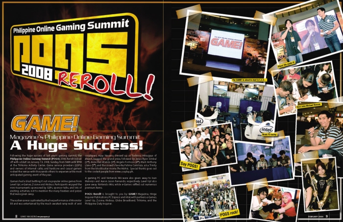 GAME Magazine Inside Pages by Patrick Milan at Coroflot.com