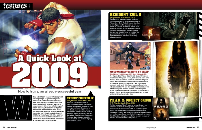 GAME Magazine New Inside Pages by Patrick Milan at Coroflot.com