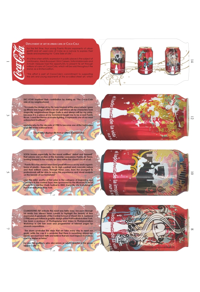 COCA-COLA BROCHURE by Griselda Lopez at Coroflot.com