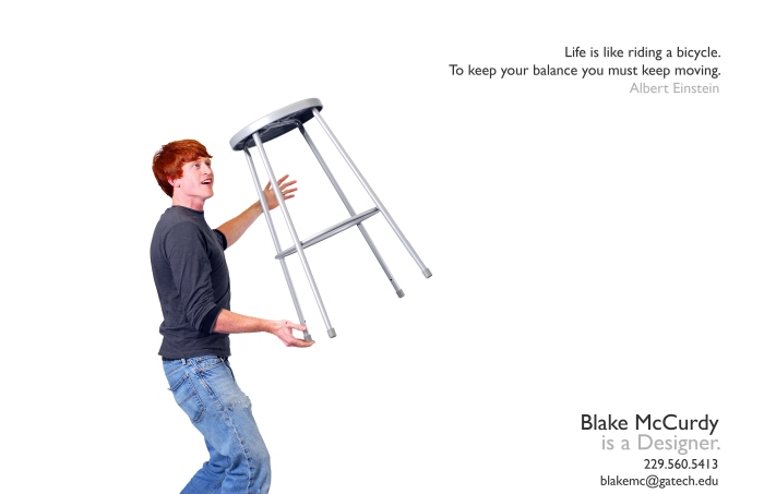 An upload by Blake McCurdy on Coroflot: to the project portfolio