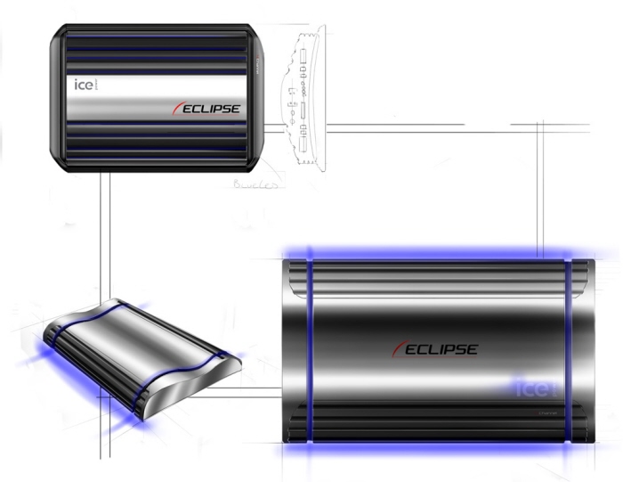Eclipse Car Amp by Jesse Clemmer at Coroflot.com