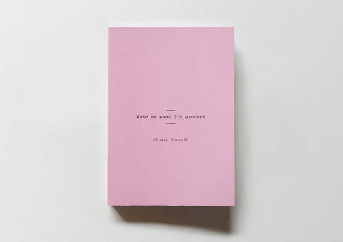 Book Design by Stuart Forsyth at Coroflot.com