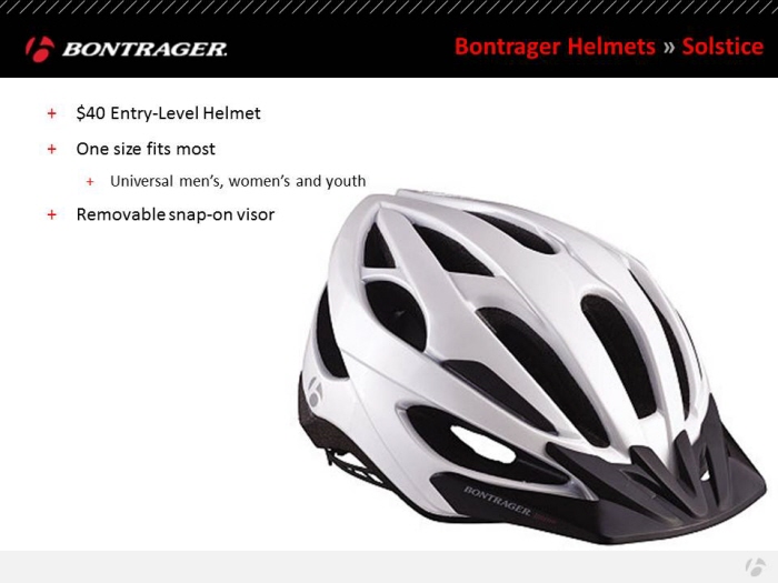 Bontrager Helmets by Jason Lichtman at Coroflot.com