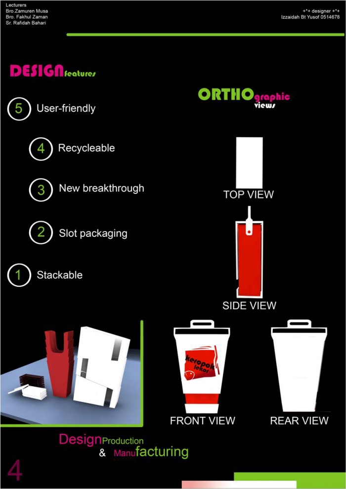 New Stall Packaging by Izzie Yusof at Coroflot.com