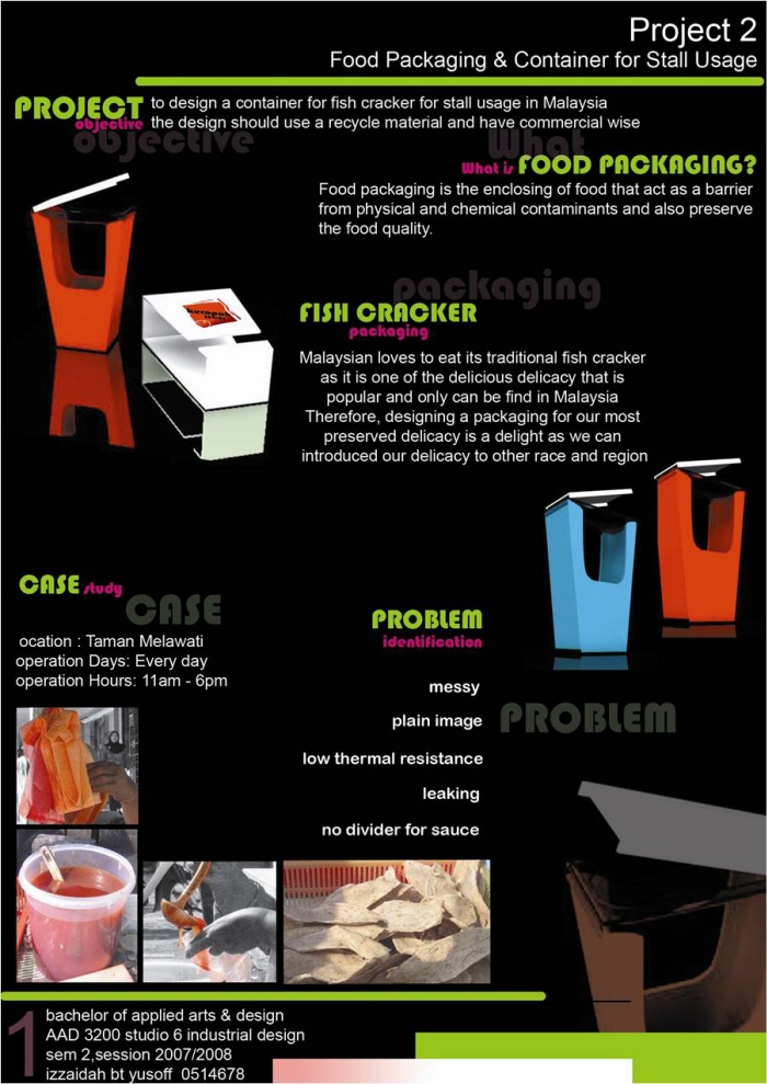 New Stall Packaging by Izzie Yusof at Coroflot.com