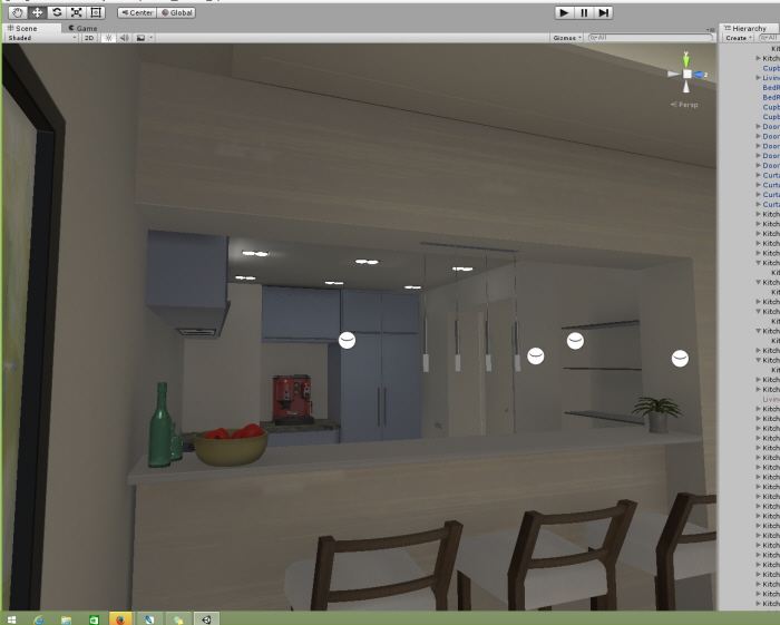Interior Lighting in Unity3d by Sandeep Sonawane at Coroflot.com