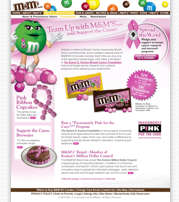 M&M'S (mms.com) by Richard Feifer at Coroflot.com