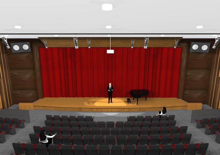 Interior Design - FEA USP Theater by Carolina Campos at Coroflot.com