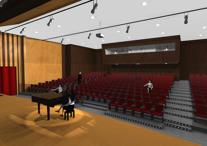 Interior Design - FEA USP Theater by Carolina Campos at Coroflot.com