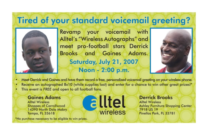 An upload by Allison Maslow on Coroflot: to the project Alltel Wireless