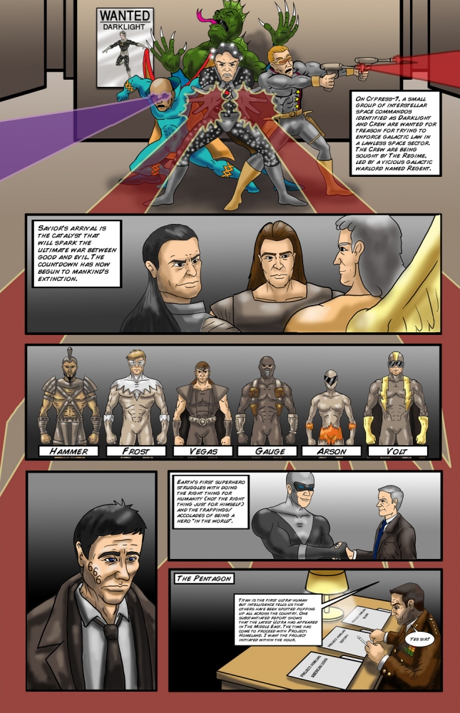 Comic Book Illustration by Jonathan Shih at Coroflot.com