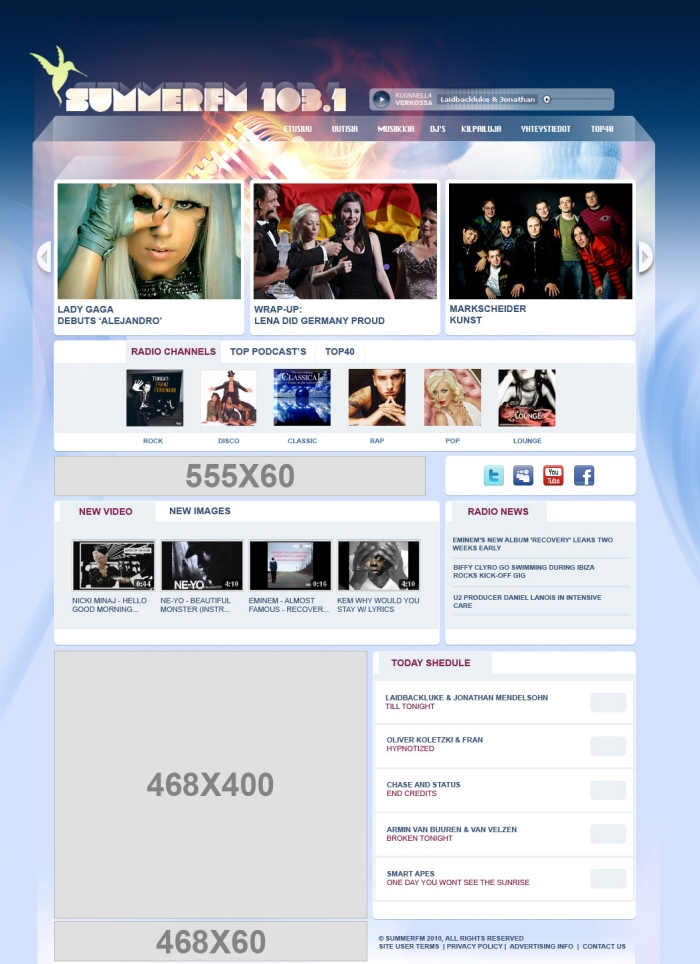 An upload by Timur Karatygin on Coroflot: to the project Web sites