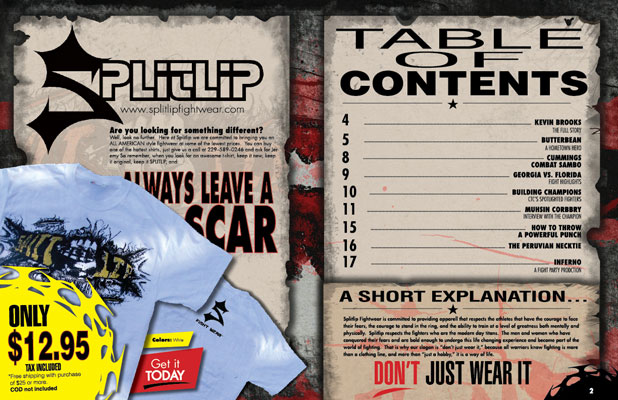 Magazine design by Andrew Underdown at Coroflot.com