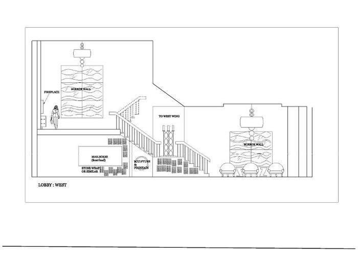 Lobby &Mezzanine Design CONDO by Rosanna Robin at Coroflot.com