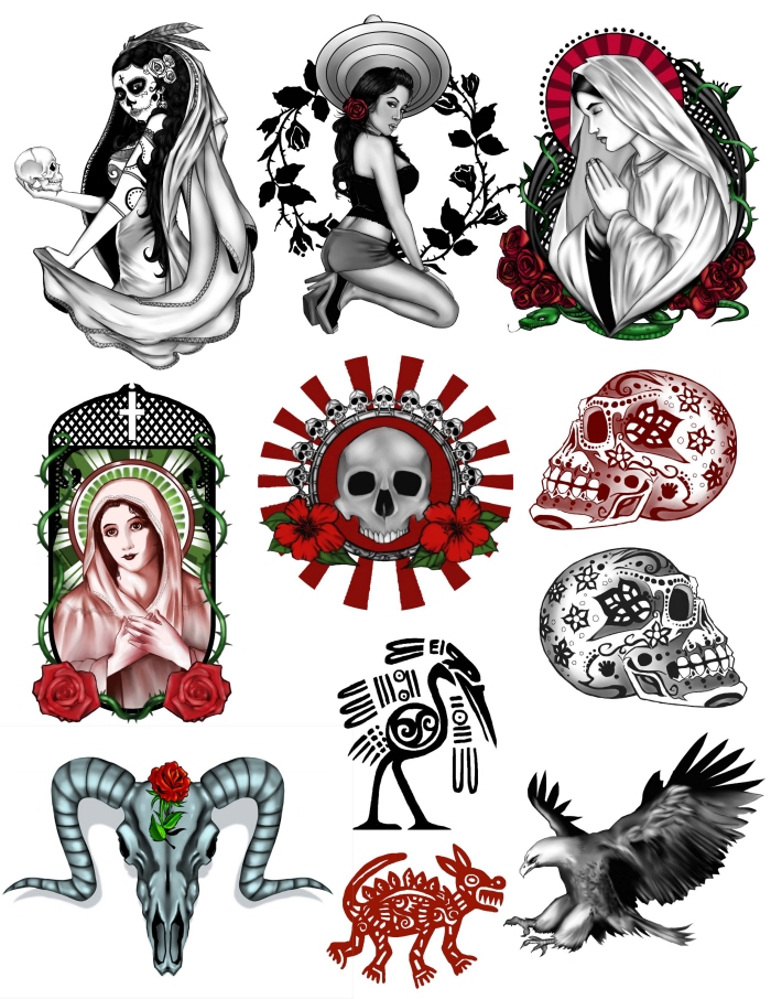 Tattoo & Sticker Designs by Graham Morgan at Coroflot.com