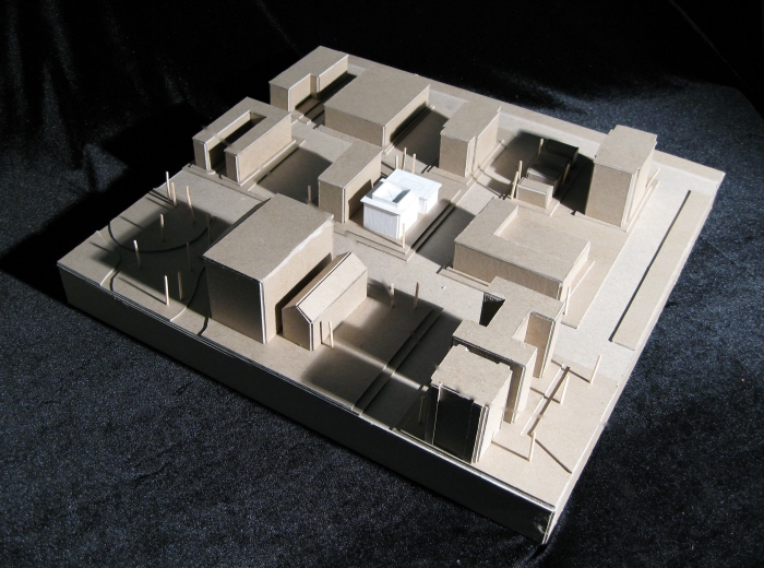 Spring 2007 - Unity Temple precedent study and gym by Emily Adams at ...