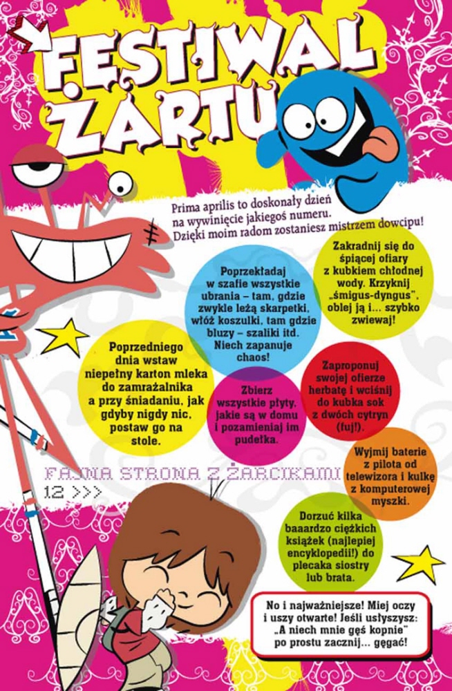 CARTOON NETWORK MAGAZINE polish issue THIRT layout 2008 by Marcin ...