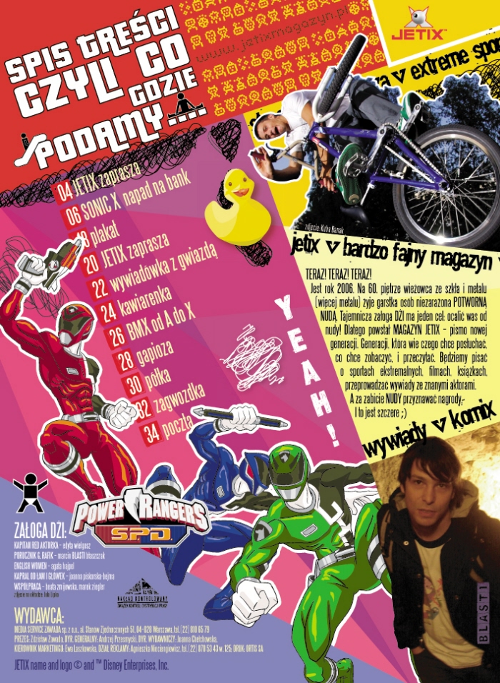 JETIX MAGAZINE polish issue by Marcin Blaszczak at Coroflot.com