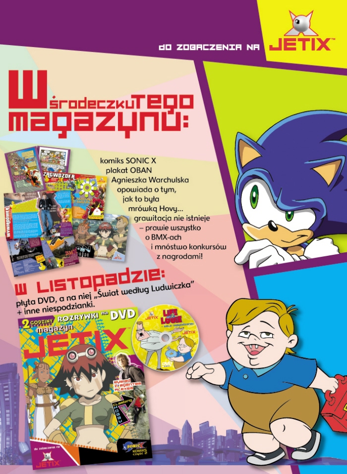 JETIX MAGAZINE polish issue by Marcin Blaszczak at Coroflot.com