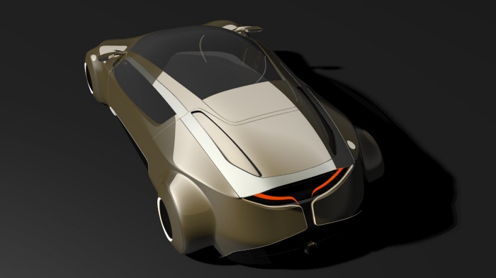 GAIA - magnetic powered concept car by Nuno Teixeira at Coroflot.com