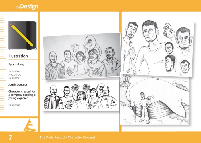 An upload by Adam Everett on Coroflot: to the project aeDesign Brochure