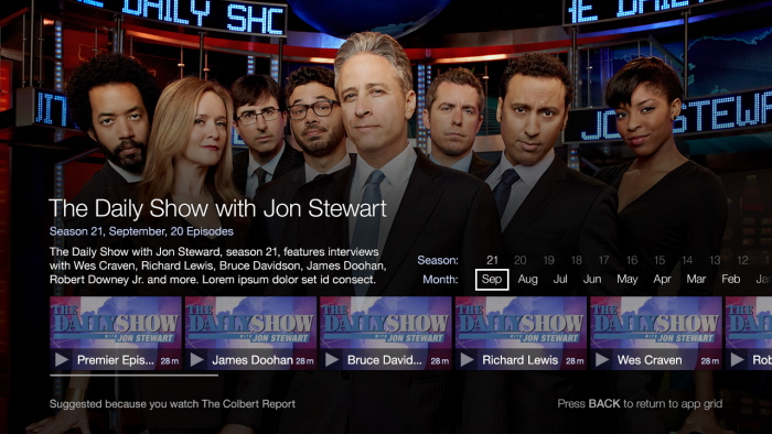 An upload by Ryan Pressler on Coroflot: to the project Yahoo SmartTV