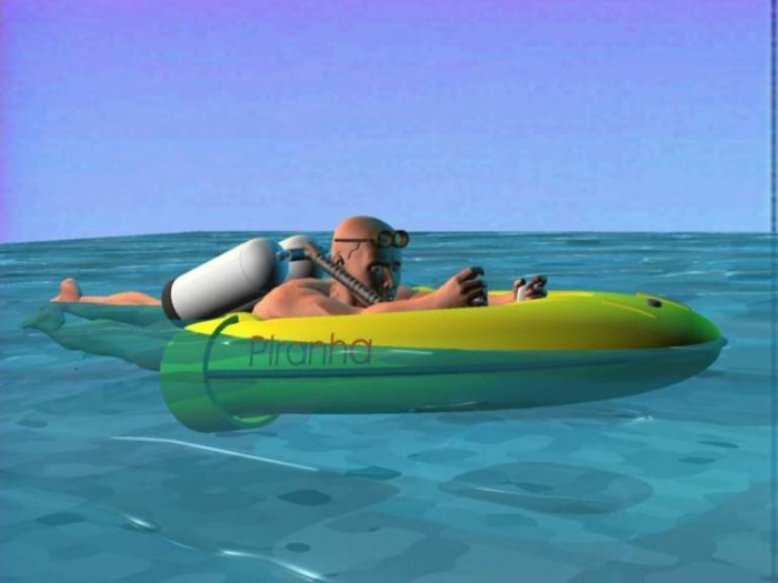 Diver Propulsion Vehicle by Martyn Gill at Coroflot.com