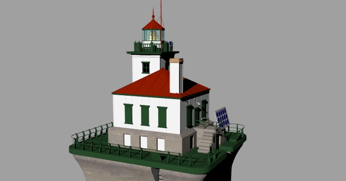 3D Modeling Lighthouses by Michael Giallombardo at Coroflot.com