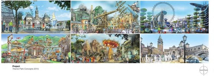 Theme Park Projects by David Parkin at Coroflot.com