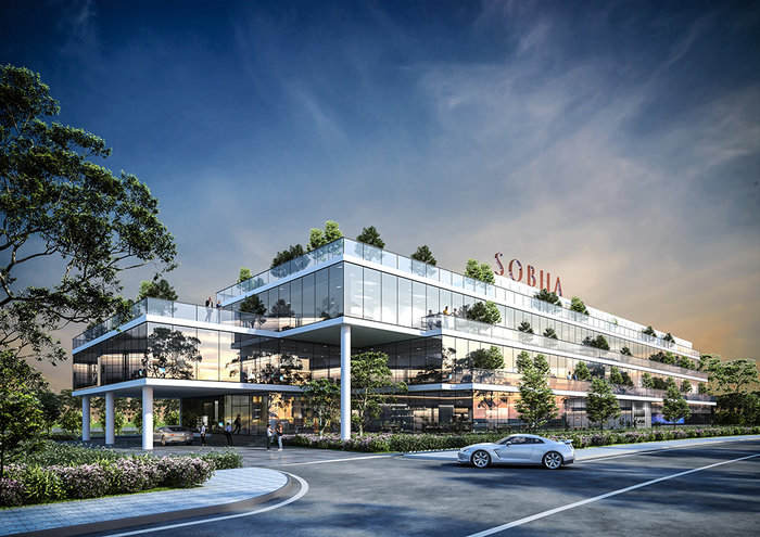 Architectural Renderings (Low Rise Building) by Manoj Paul at Coroflot.com